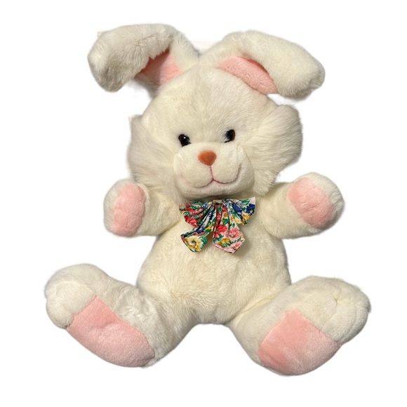 Commonwealth | Toys | Vintage Commonwealth 2 White Rabbit Bunny Plush ...